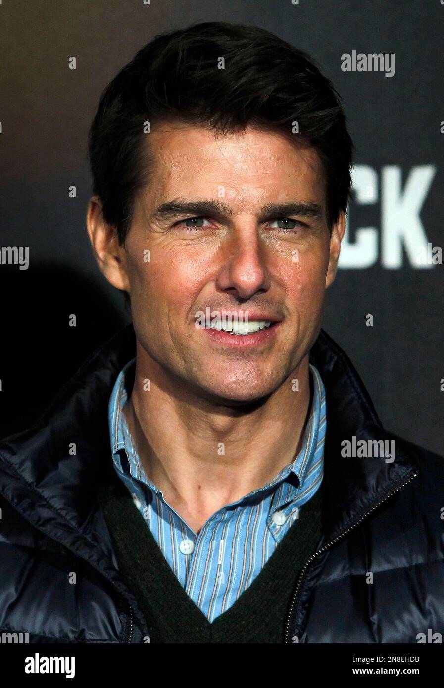 US actor Tom Cruise poses for the photographers during a 'Jack Reacher ...