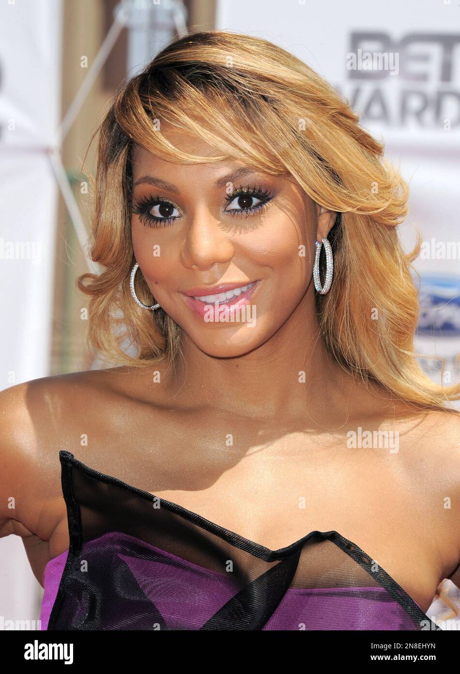 FILE - This July 1, 2012 file photo shows Tamar Braxton at the BET ...