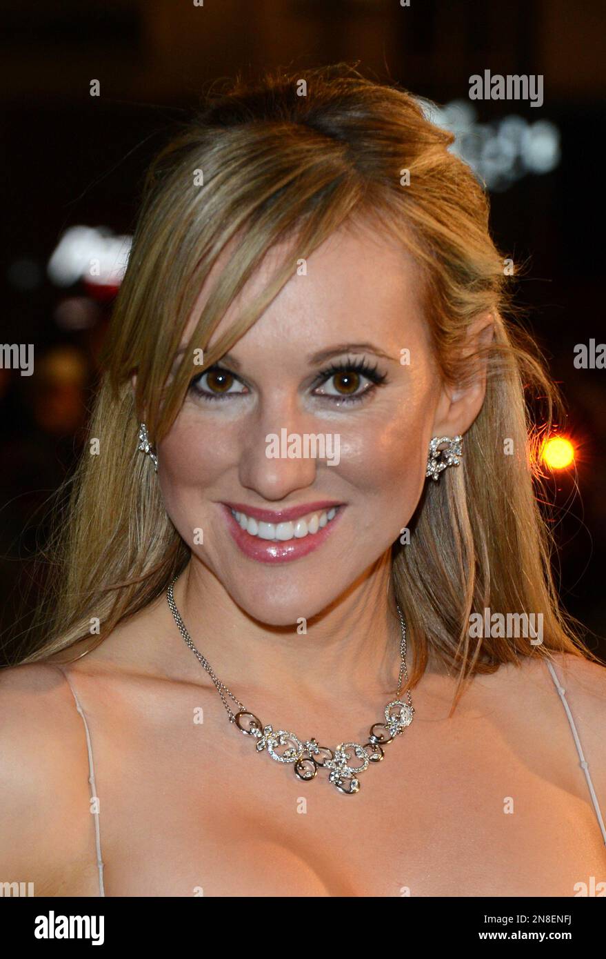 Rebecca Ferdinando seen at the UK premiere of The Hobbit: An Unexpected ...