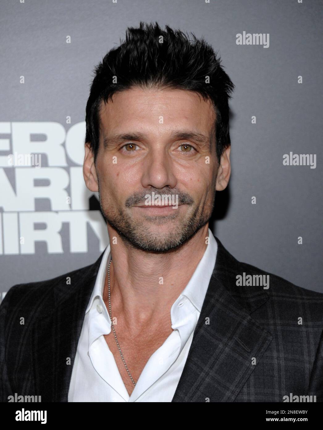 Actor Frank Grillo arrives at the premiere of the feature film "Zero ...
