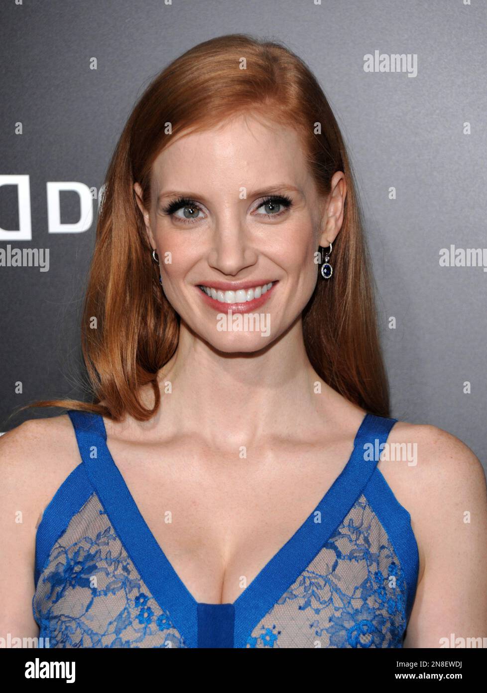 Actress Jessica Chastain arrives at the premiere of the feature film ...