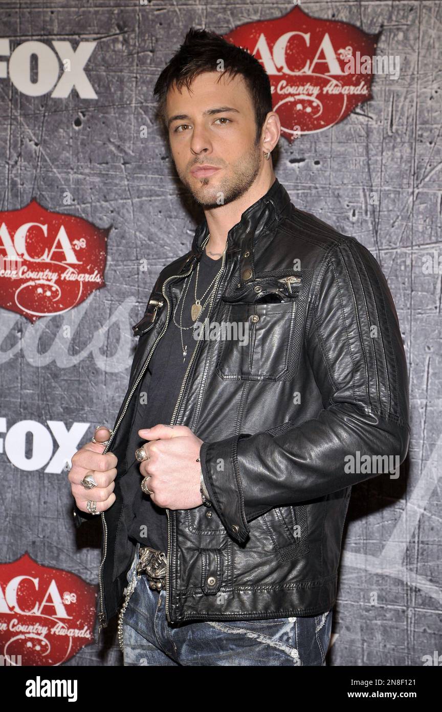 Television personality Nick Hawk arrives at the American Country Awards ...
