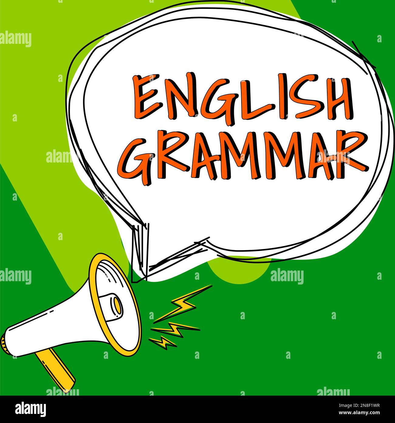 Writing displaying text English Grammar. Internet Concept courses cover ...