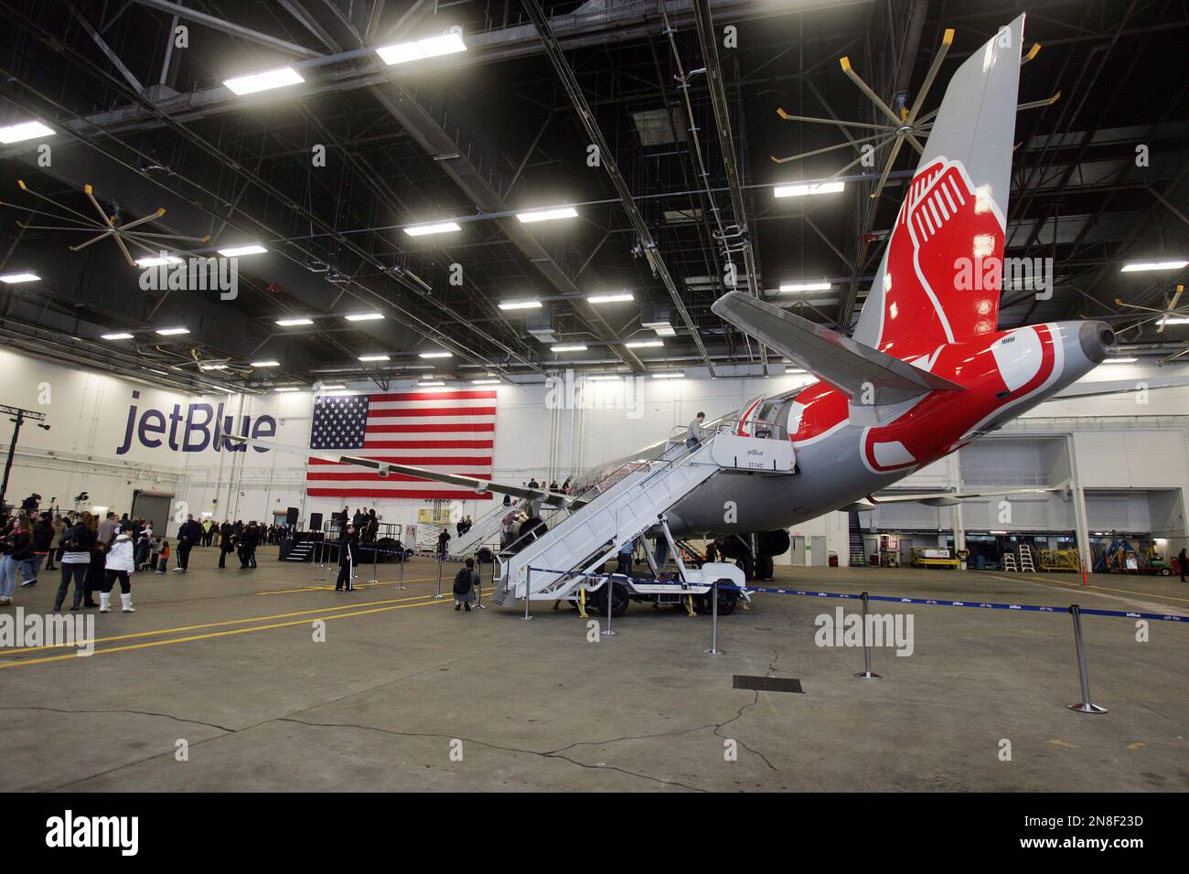 jetBlue Airways move to historic Hanger 8 at Logan International ...