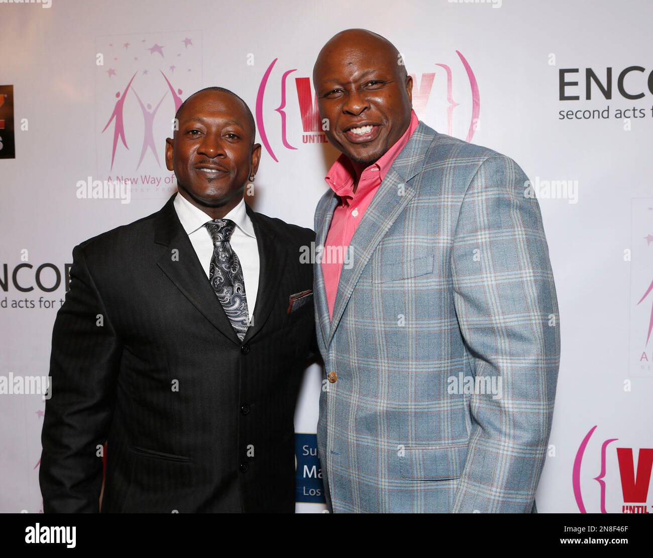 Joe Torres and Steve Harris attend A New Way of Life Reentry Project ...