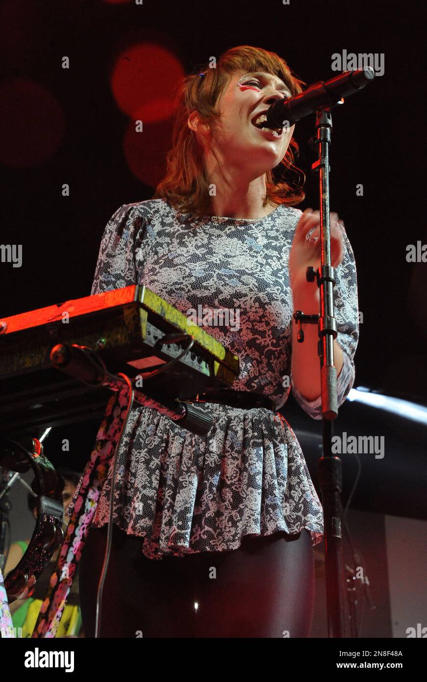 Hannah Hooper, of Grouplove performs at KROQ Almost Acoustic Christmas ...