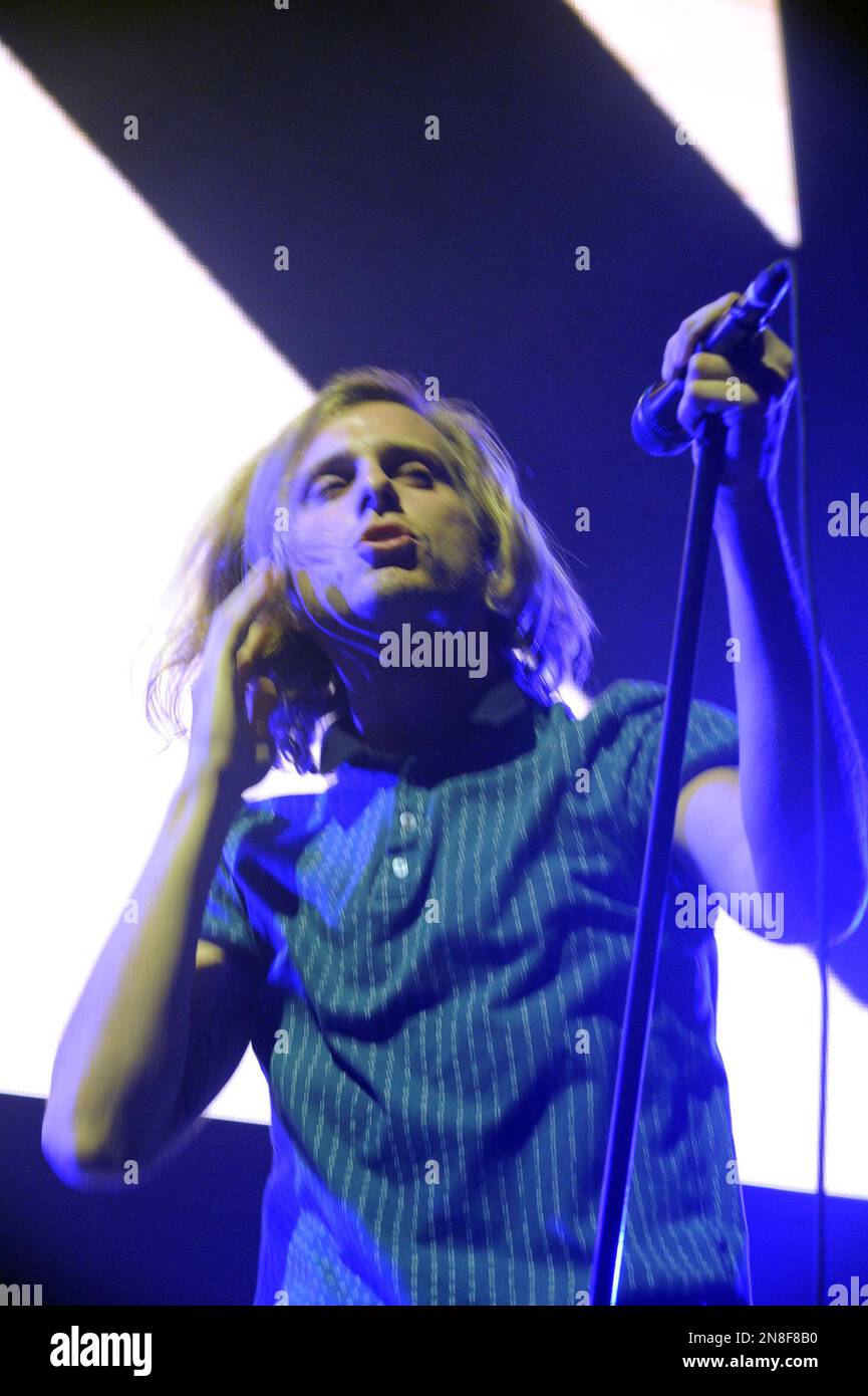 Aaron Bruno, of Awolnation performs at KROQ Almost Acoustic Christmas ...