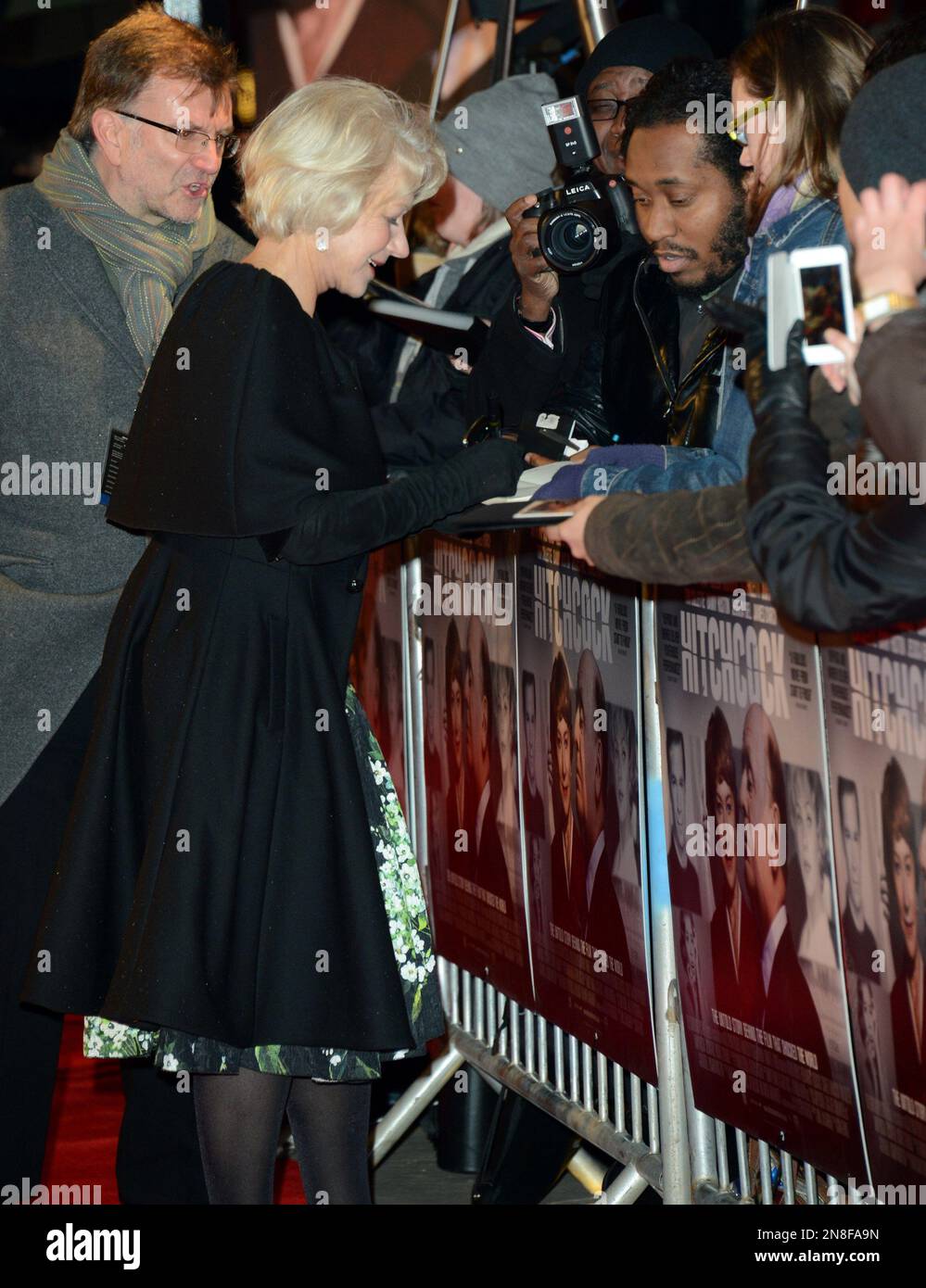 Dame Helen Richards at the "Hitchcock" UK Premiere - Inside Arrivals at ...