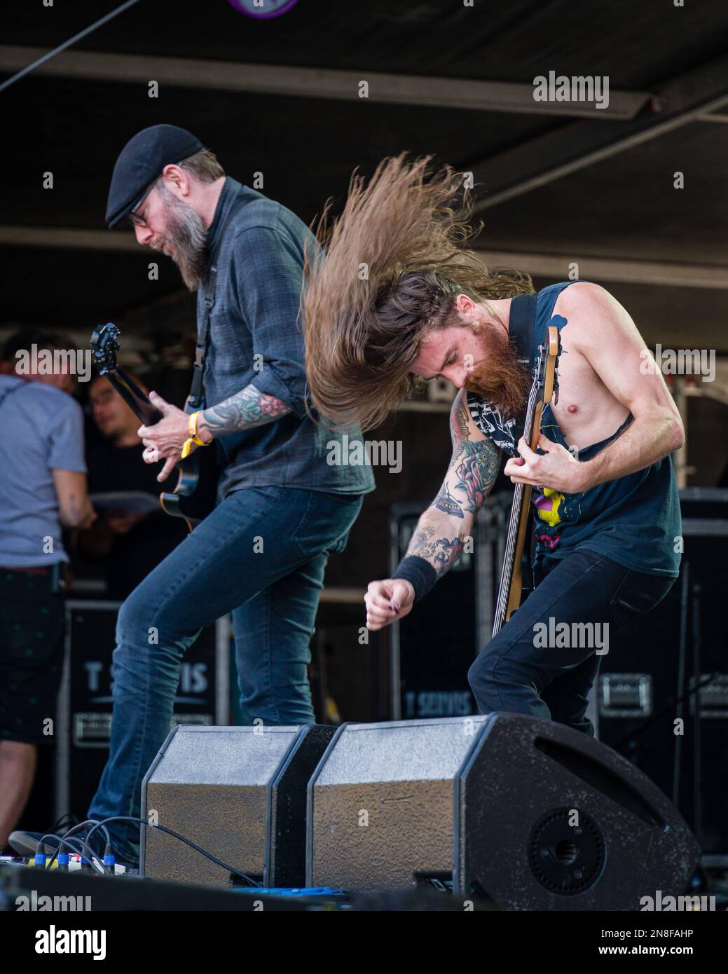 Evergreen Terrace band, performing on Brutal Assault 2022 festival ...