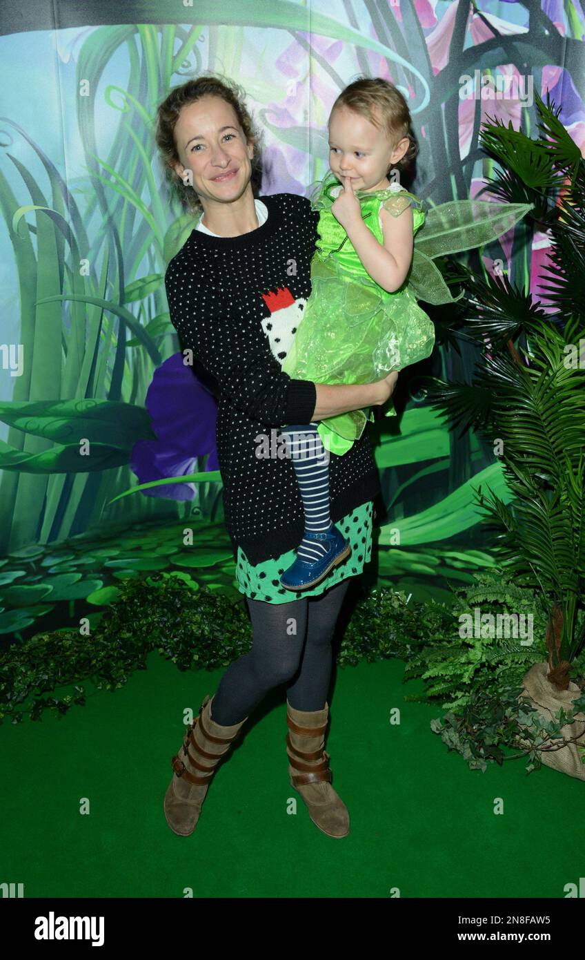 Leah Wood And Daughter Maggie At The Tinkerbell And The Secret Of The Wings Gala Screening At