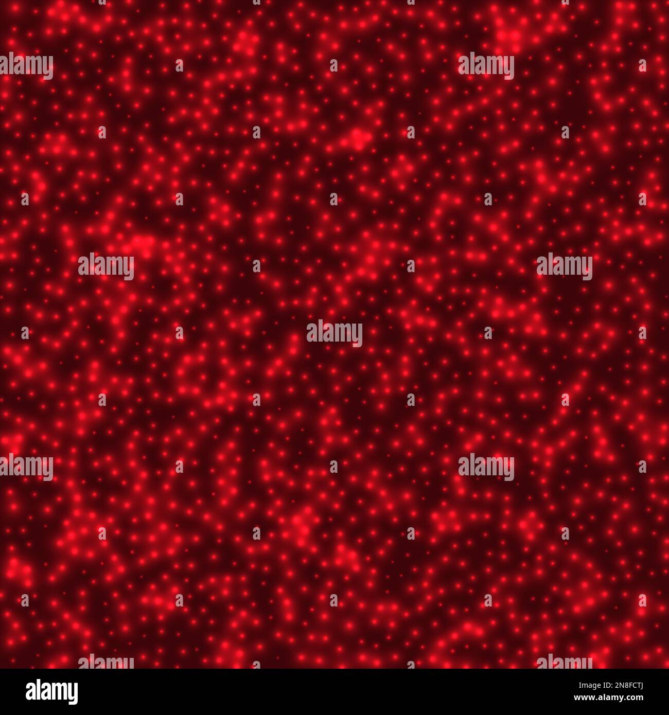Starry background. Stars densely scattered on dark red background ...