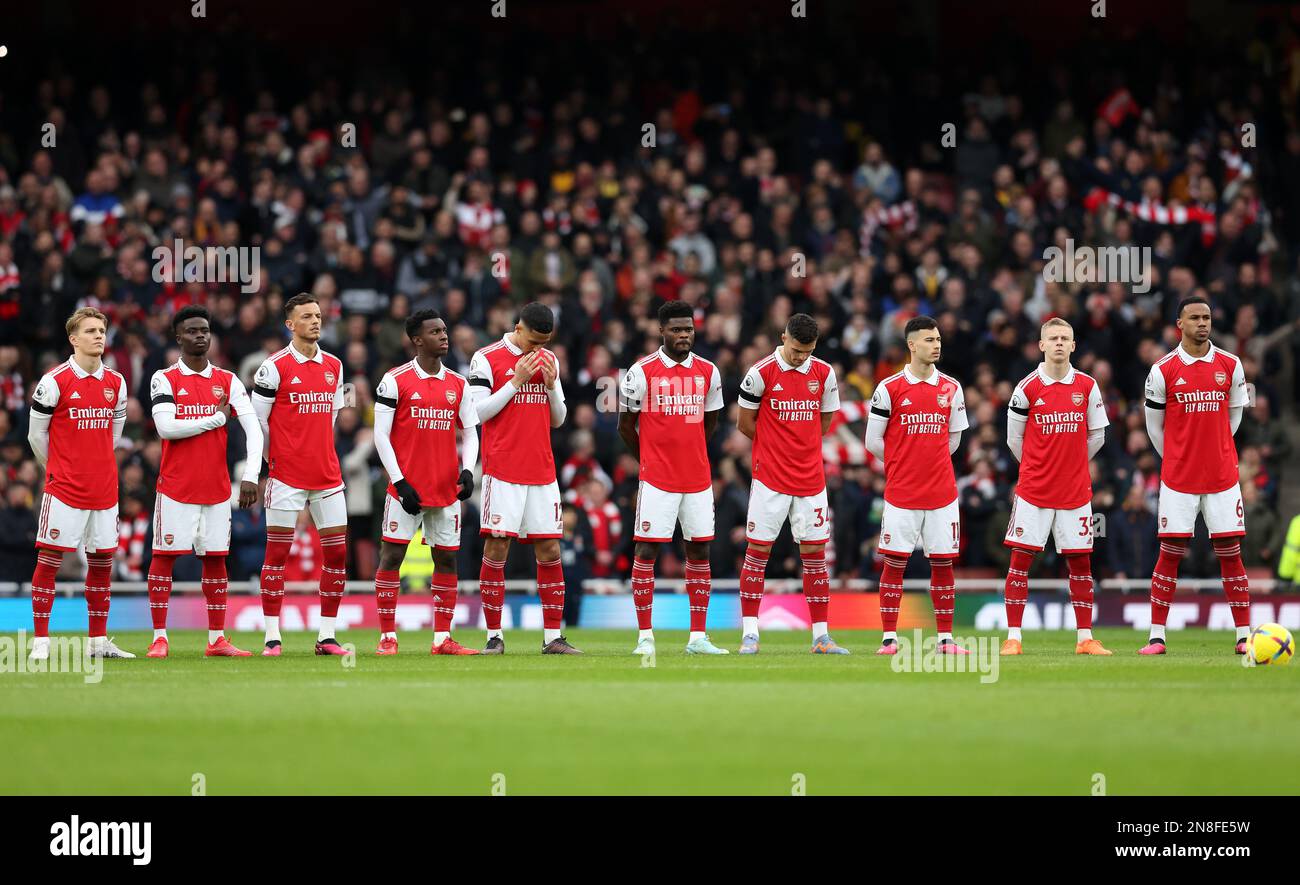 Arsenal line up 2022 hi-res stock photography and images - Alamy