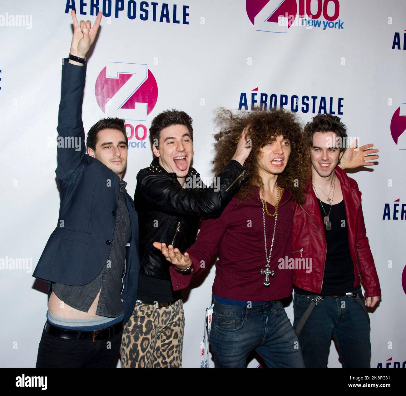 Members of the group The All Ways, from left to right, Ron Geffen ...