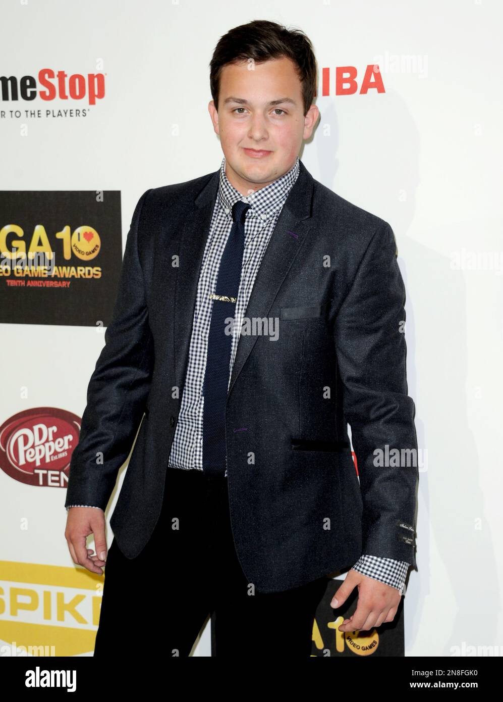 Noah Munck arrives at Spike's 10th Annual Video Game Awards at Sony ...