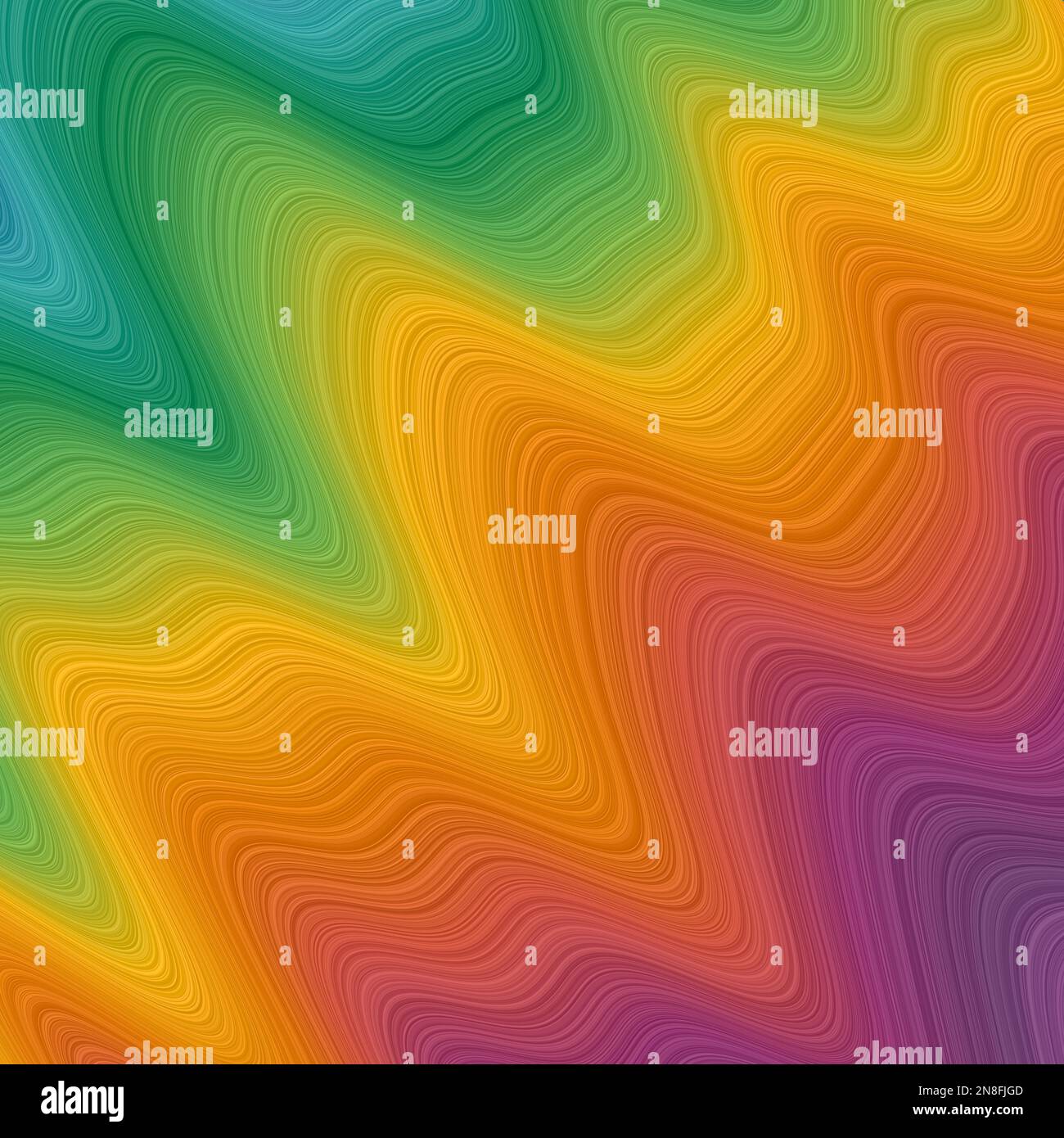 Bright curves flow background. Trendy banner in spectral colors. Can be ...