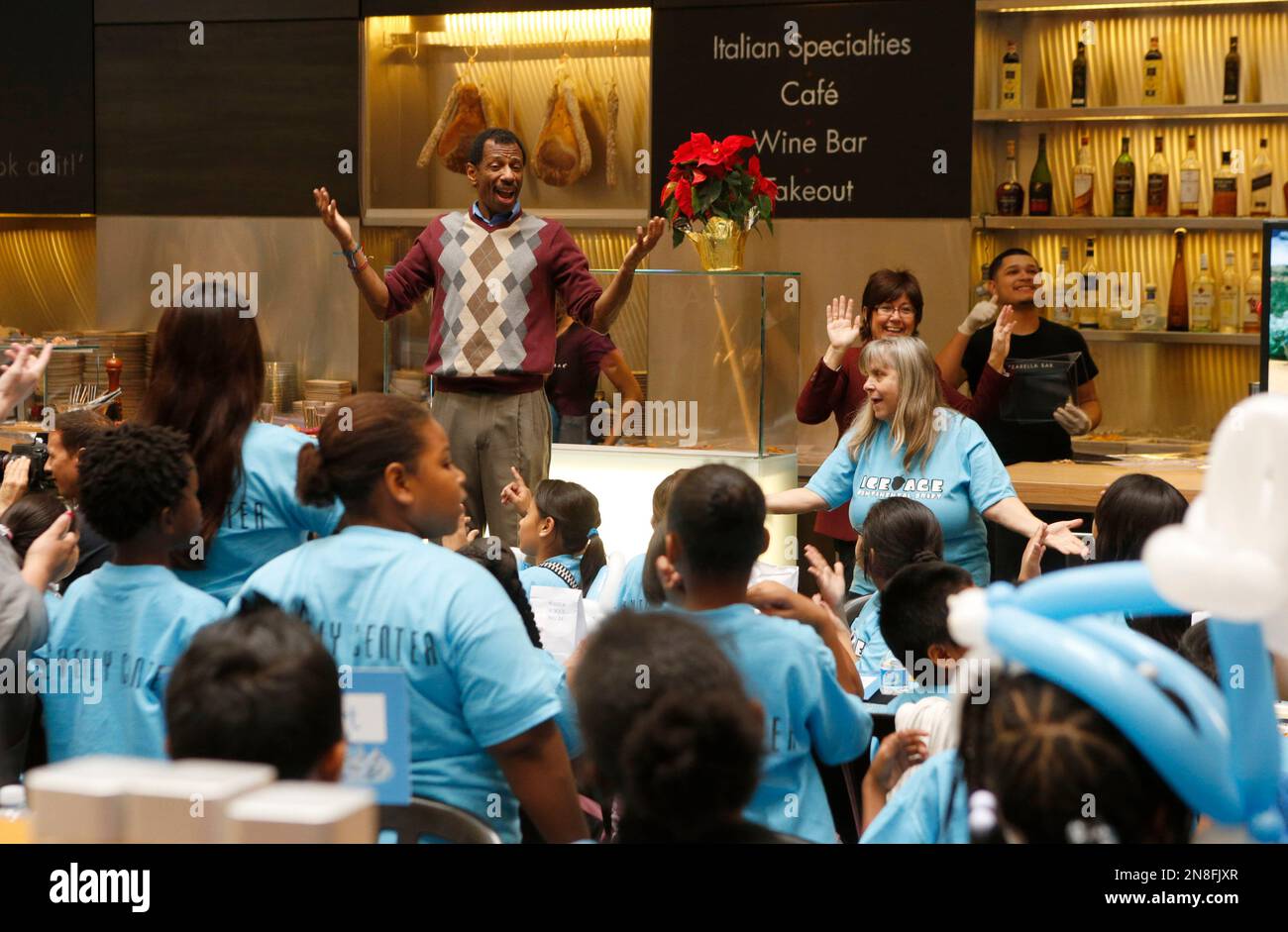 President of Sign World TV CJ Jones celebrates the December 11th Blu ...