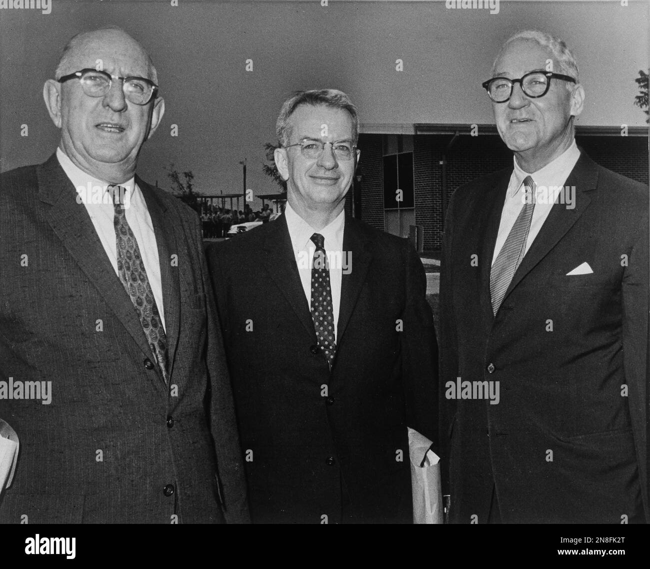 Sen. Richard Russell (D-Ga.), J. Lee Rankin, and Sen. John Sherman ...