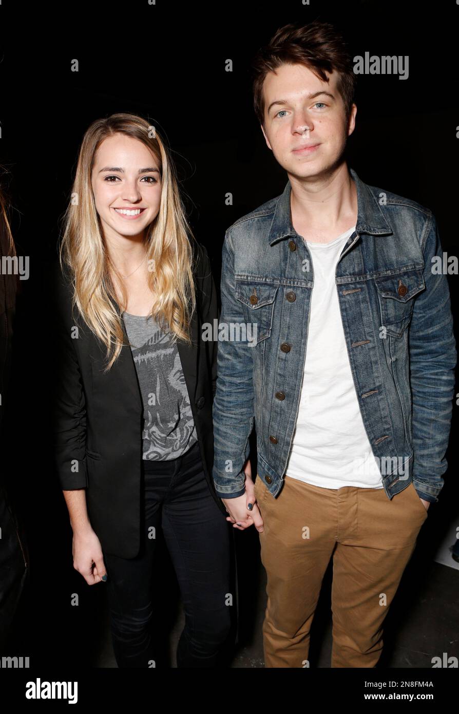 Katelyn Tarver and David Blaise attend the 3rd Annual Witness Uganda ...