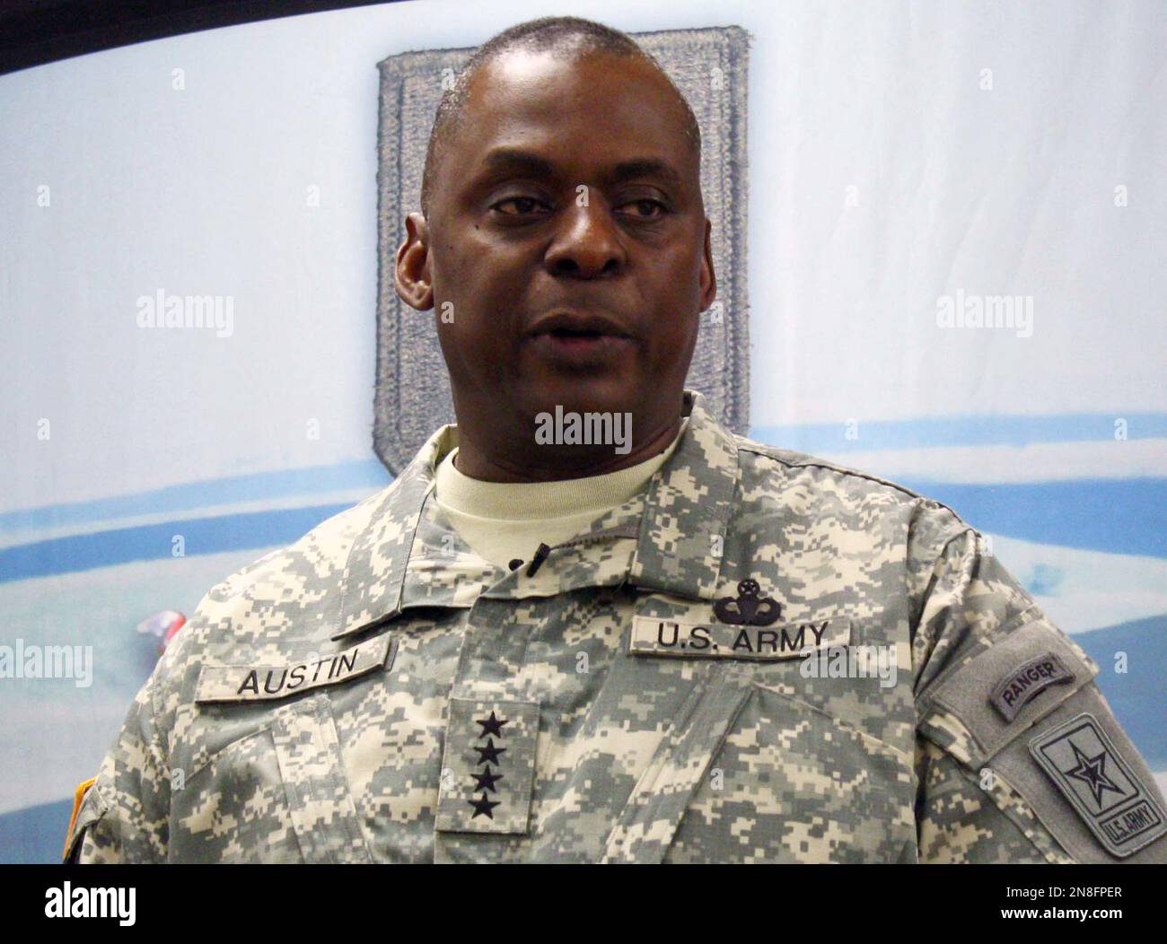 FILE - This July 27, 2012 file photo shows Gen. Lloyd Austin, vice ...