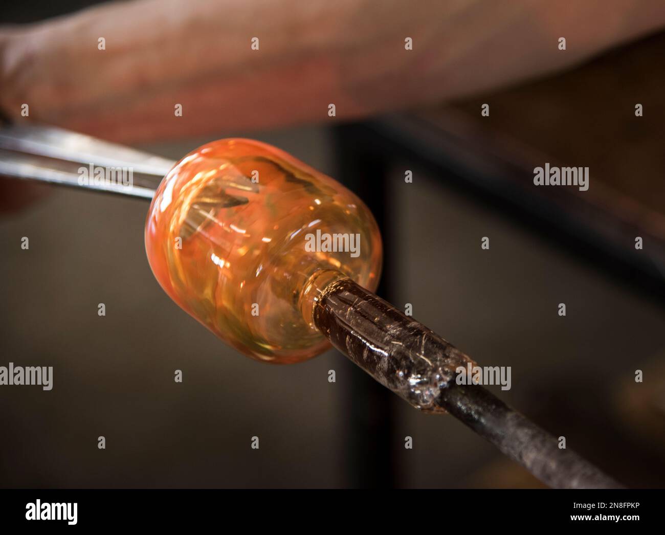 A Blown Glass Manufacturing Plant Stock Photo - Alamy