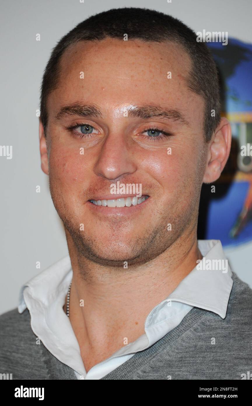 Derek Magyar attends the premiere of "Flying Lessons" at the Laemmle ...