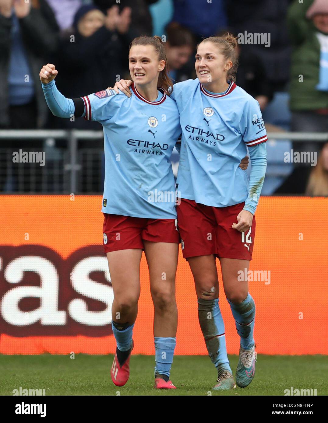 Manchester, UK. 11th February 2023. Kerstin Casparij of Manchester City ...