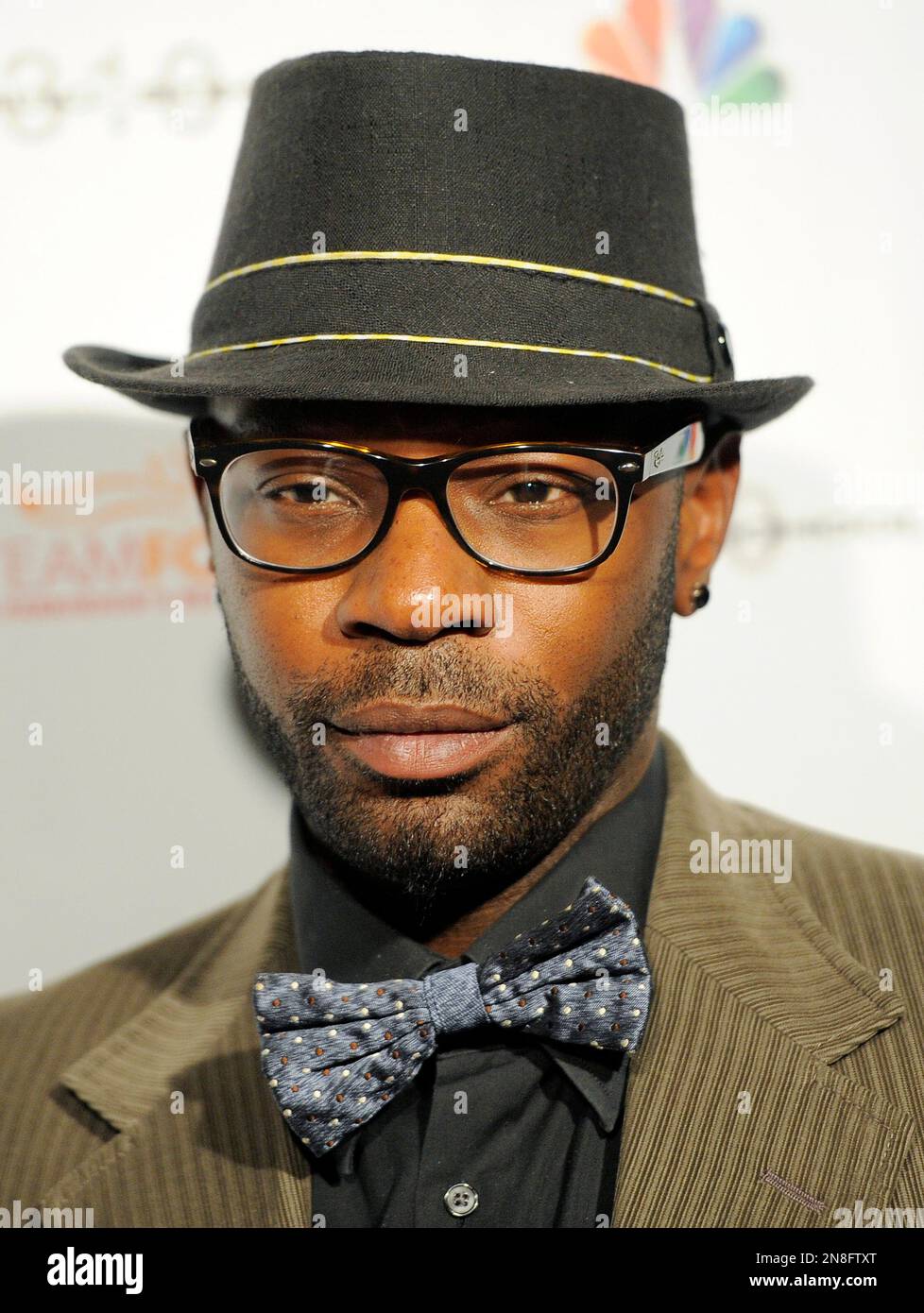 Actor Nelsan Ellis poses at the Raising the Bar to End Parkinsons ...