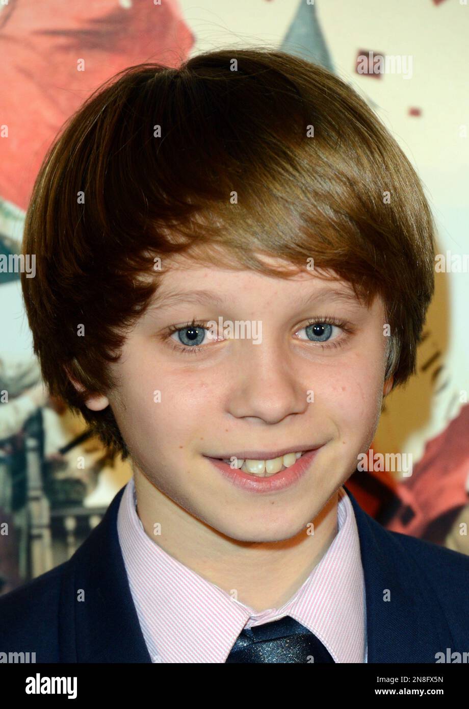 Daniel Huttlestone seen at the after party for the world premiere of ...