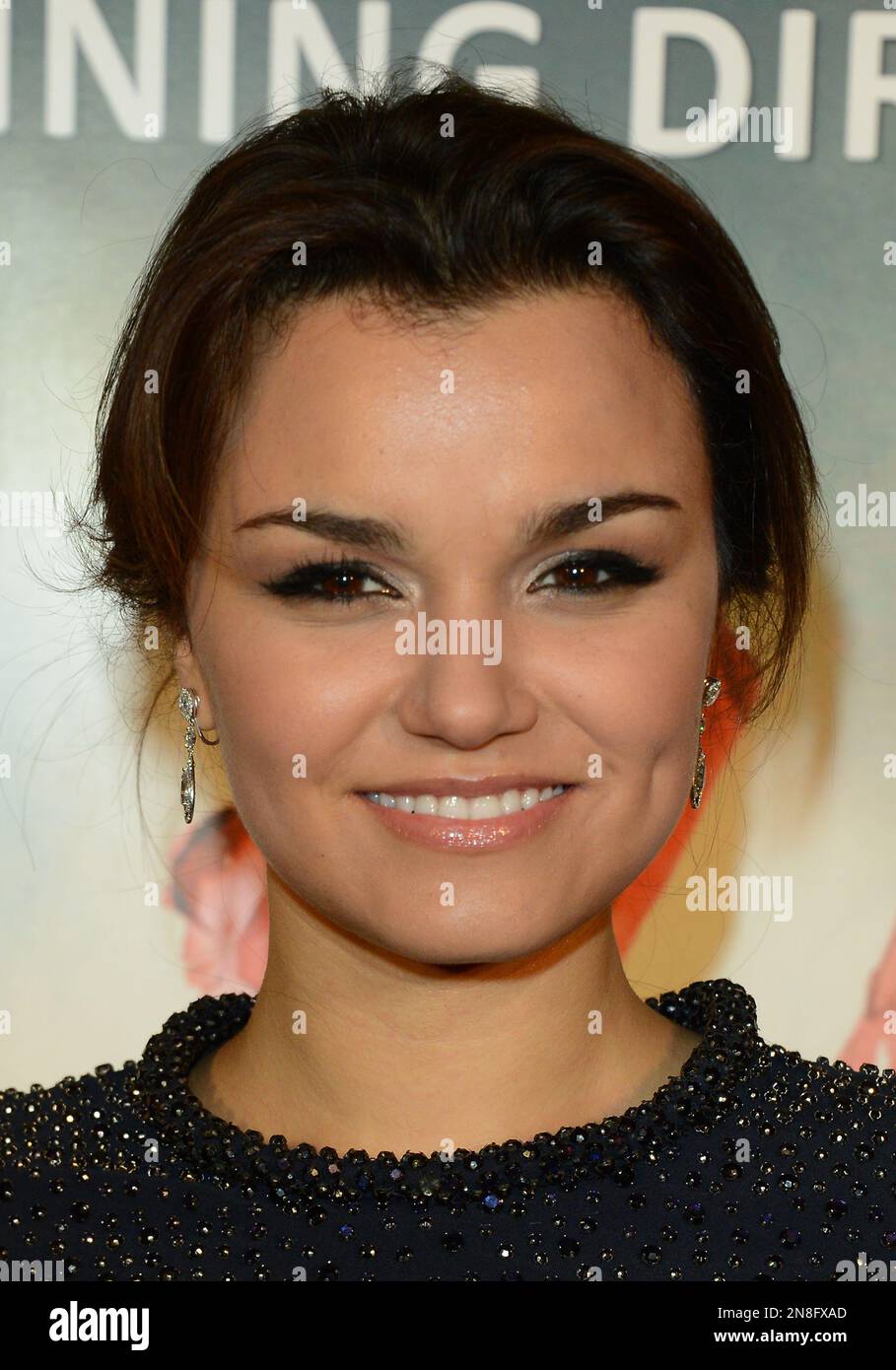 Samantha Barks seen at the after party for the world premiere of Les ...