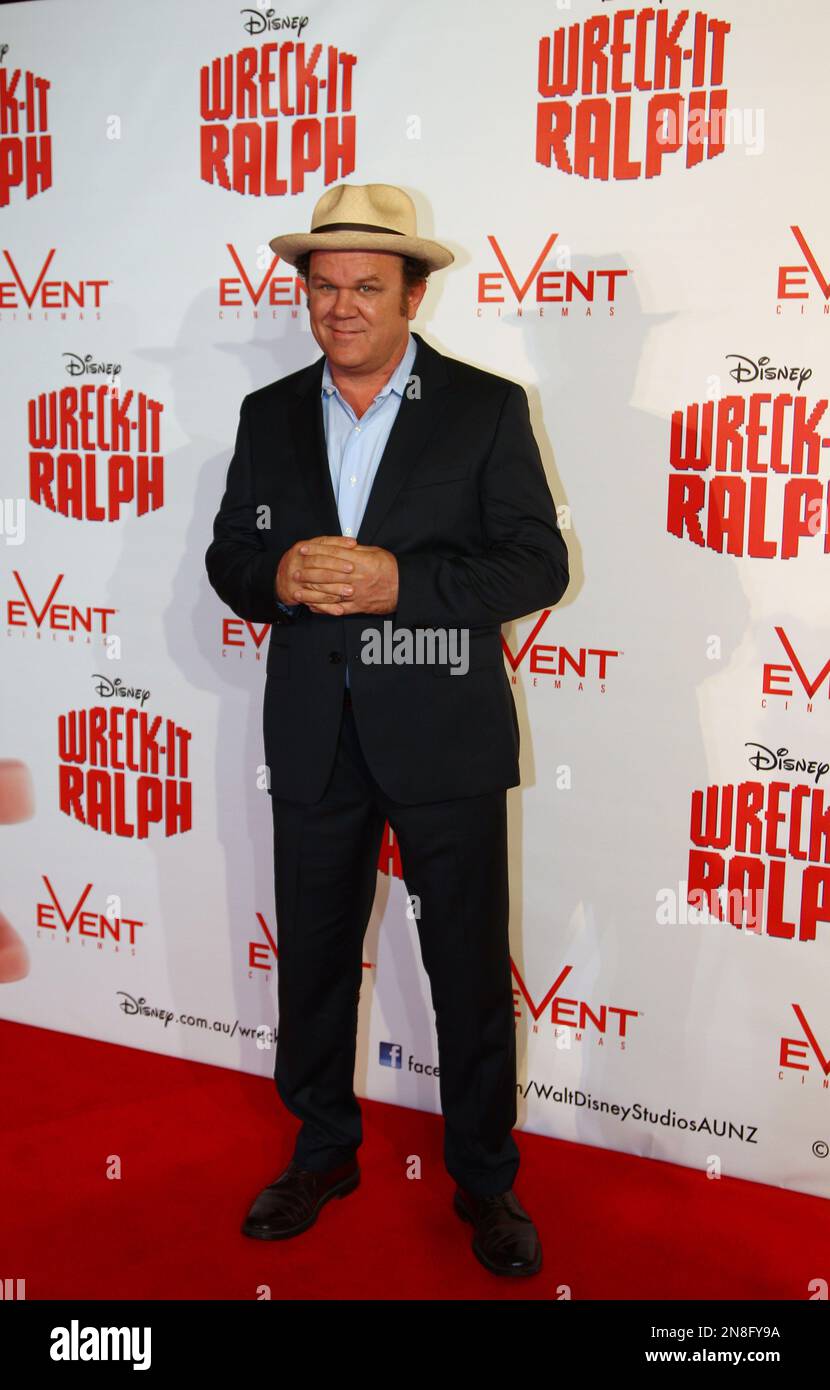American actor John C. Reilly poses for photos as he arrives for a ...