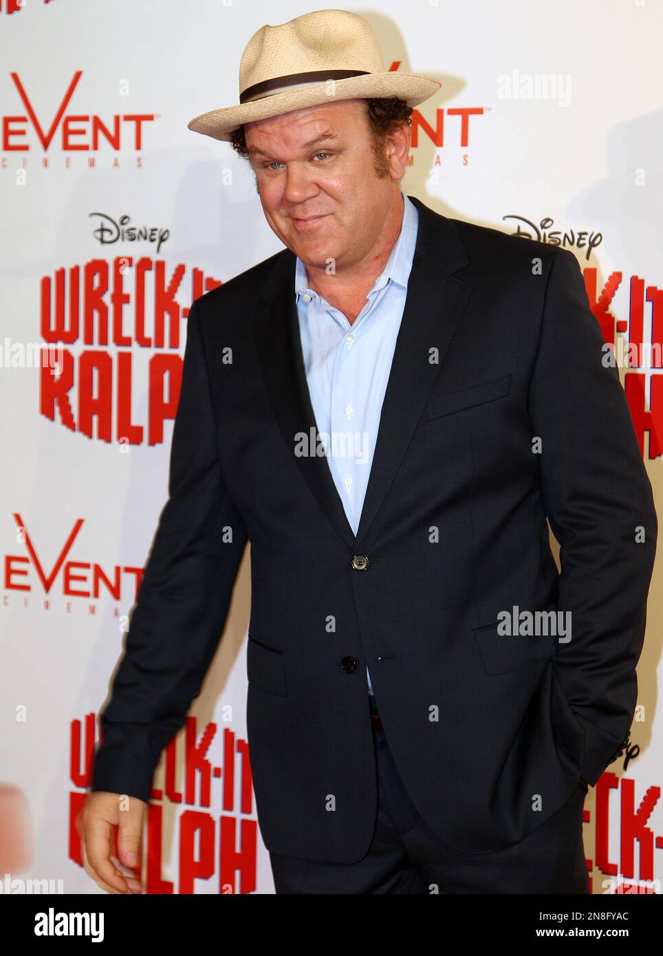 American actor John C. Reilly poses for photos as he arrives for a ...