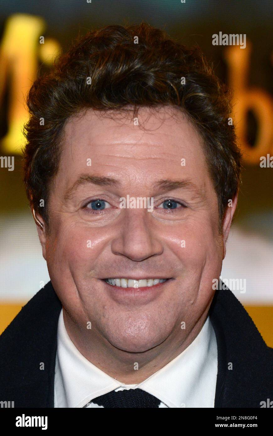 Michael Ball seen at the UK premiere of Les Misérables at the Empire ...