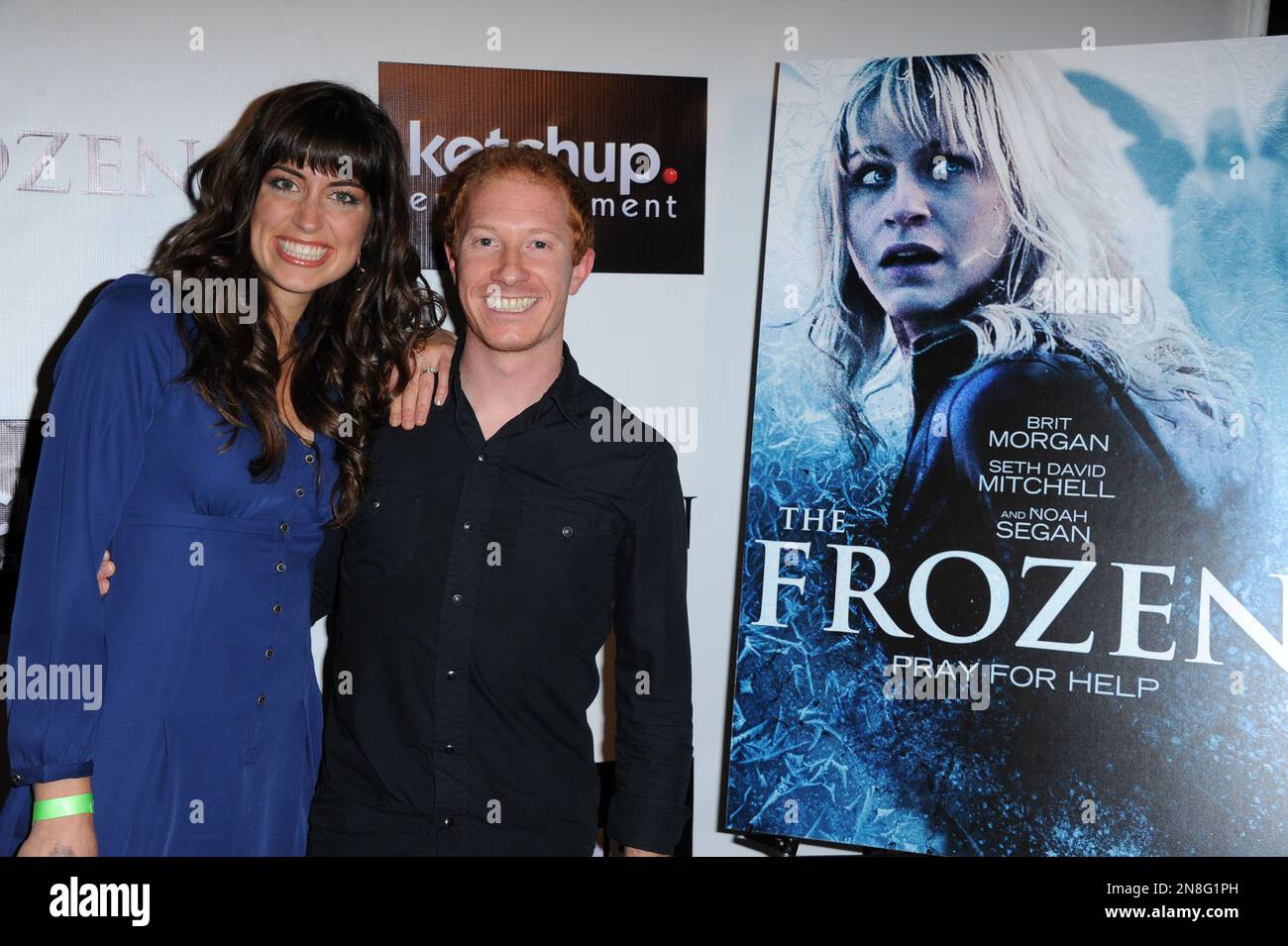Andrew Hyatt at right, and his wife, Joanne Hyatt are seen at the ...