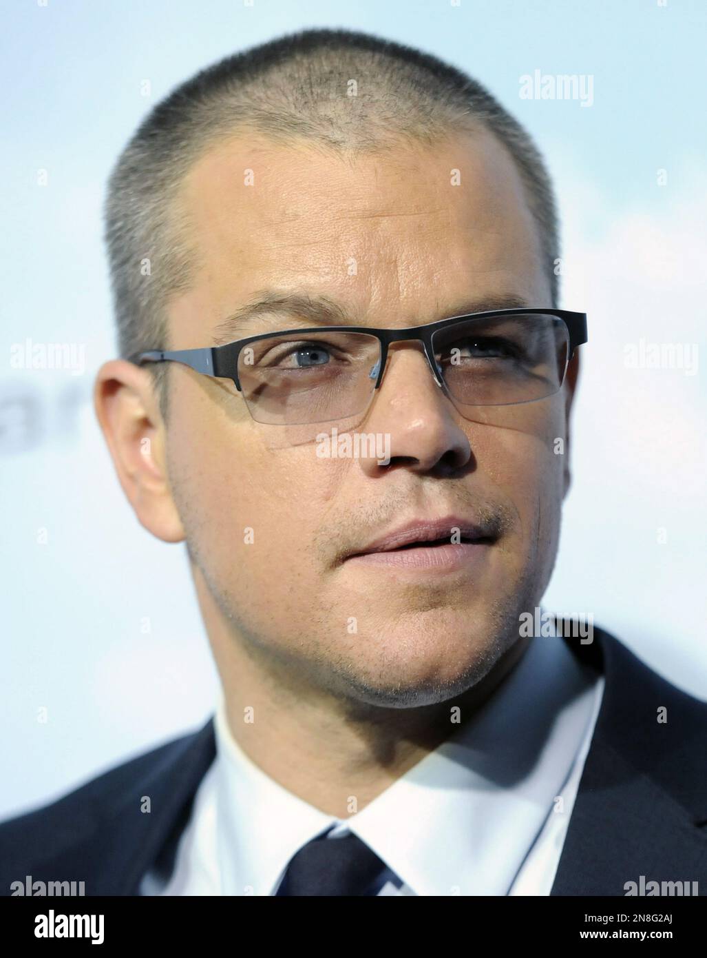 Actor Matt Damon attends the premiere of "Promised Land" at AMC Loews ...
