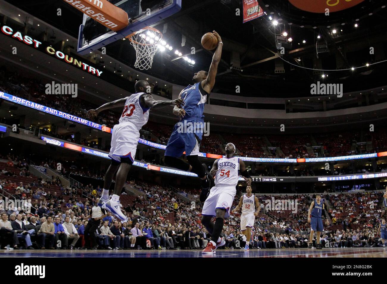 Minnesota Timberwolves' Derrick Williams in action during an NBA ...