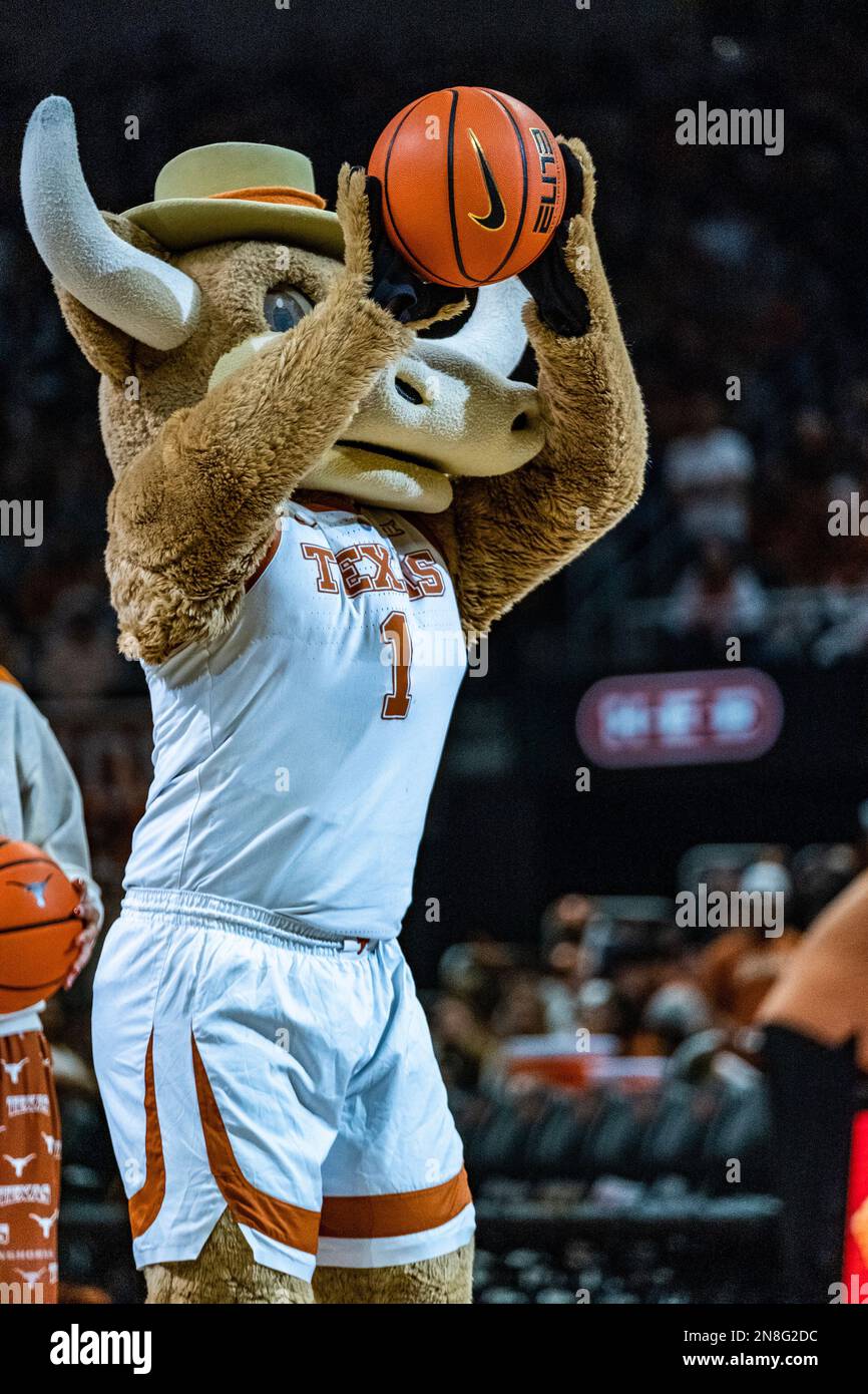 Austin Texas, USA. 11th Feb, 2023. the mascot of the Texas Longhorns in ...