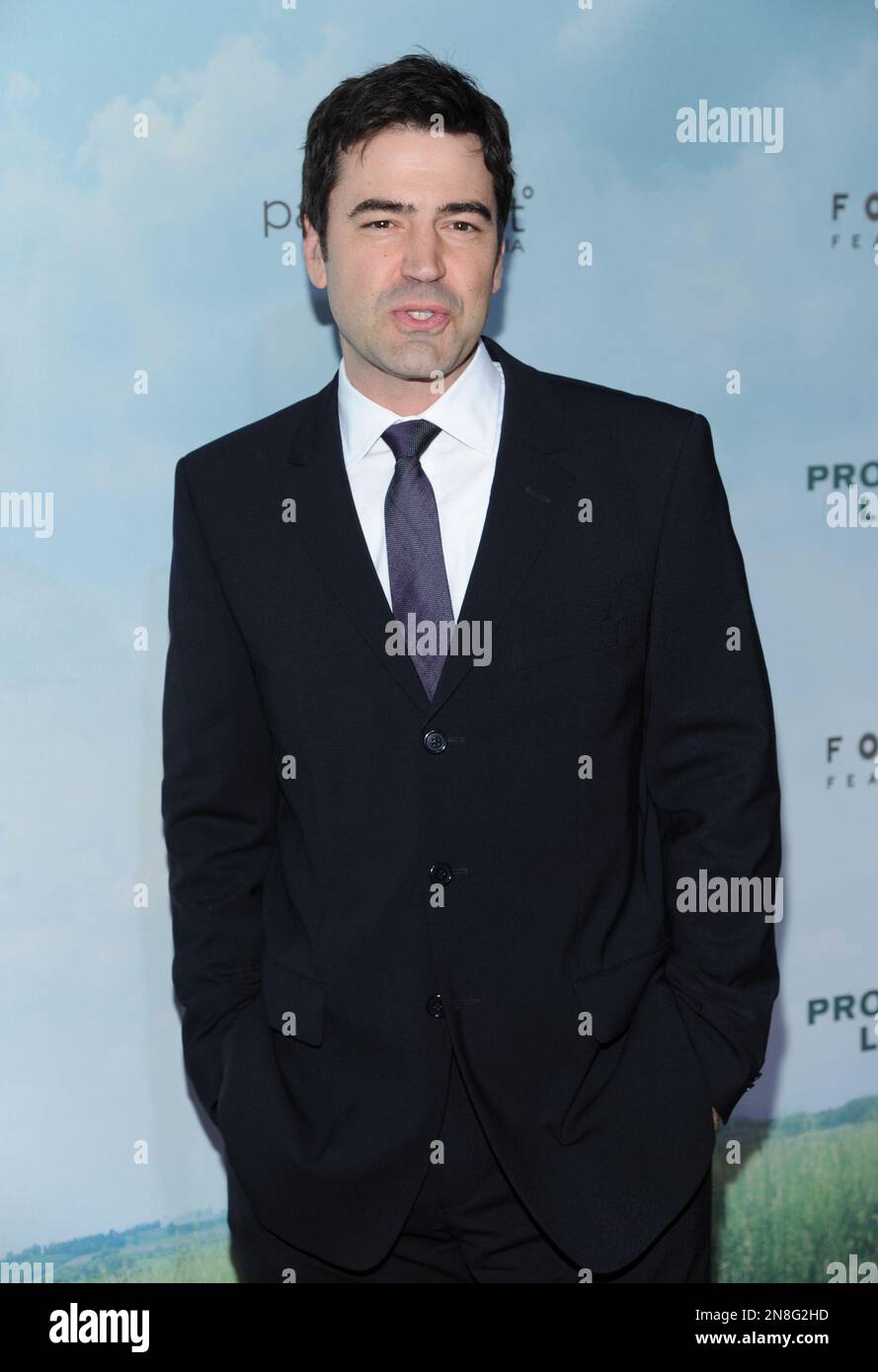 Ron Livingston attends the premiere of "Promised Land" at AMC Loews ...