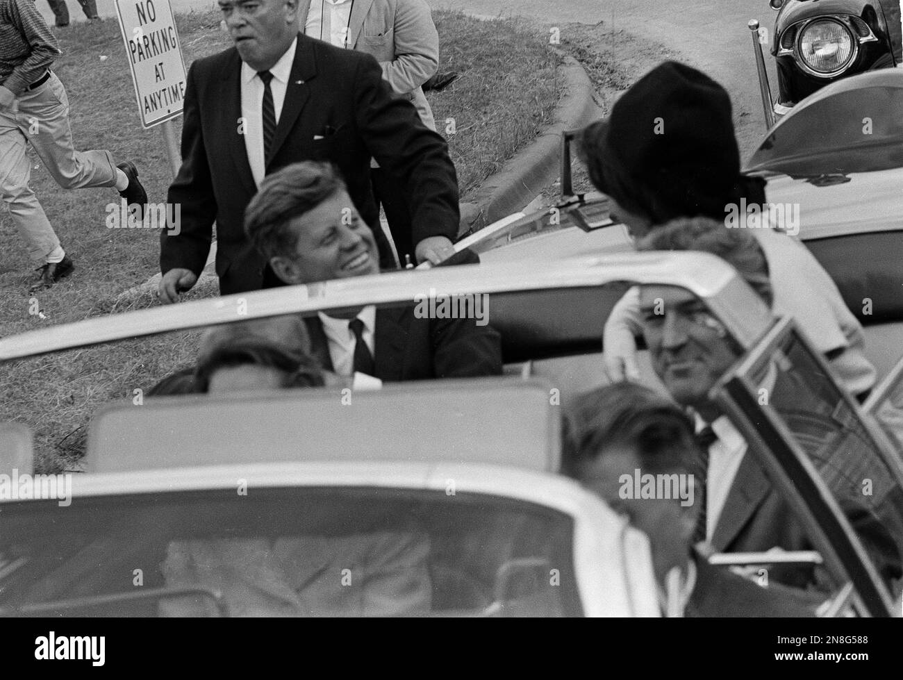 President John F. Kennedy, first lady Jacqueline Kennedy and Texas Gov ...