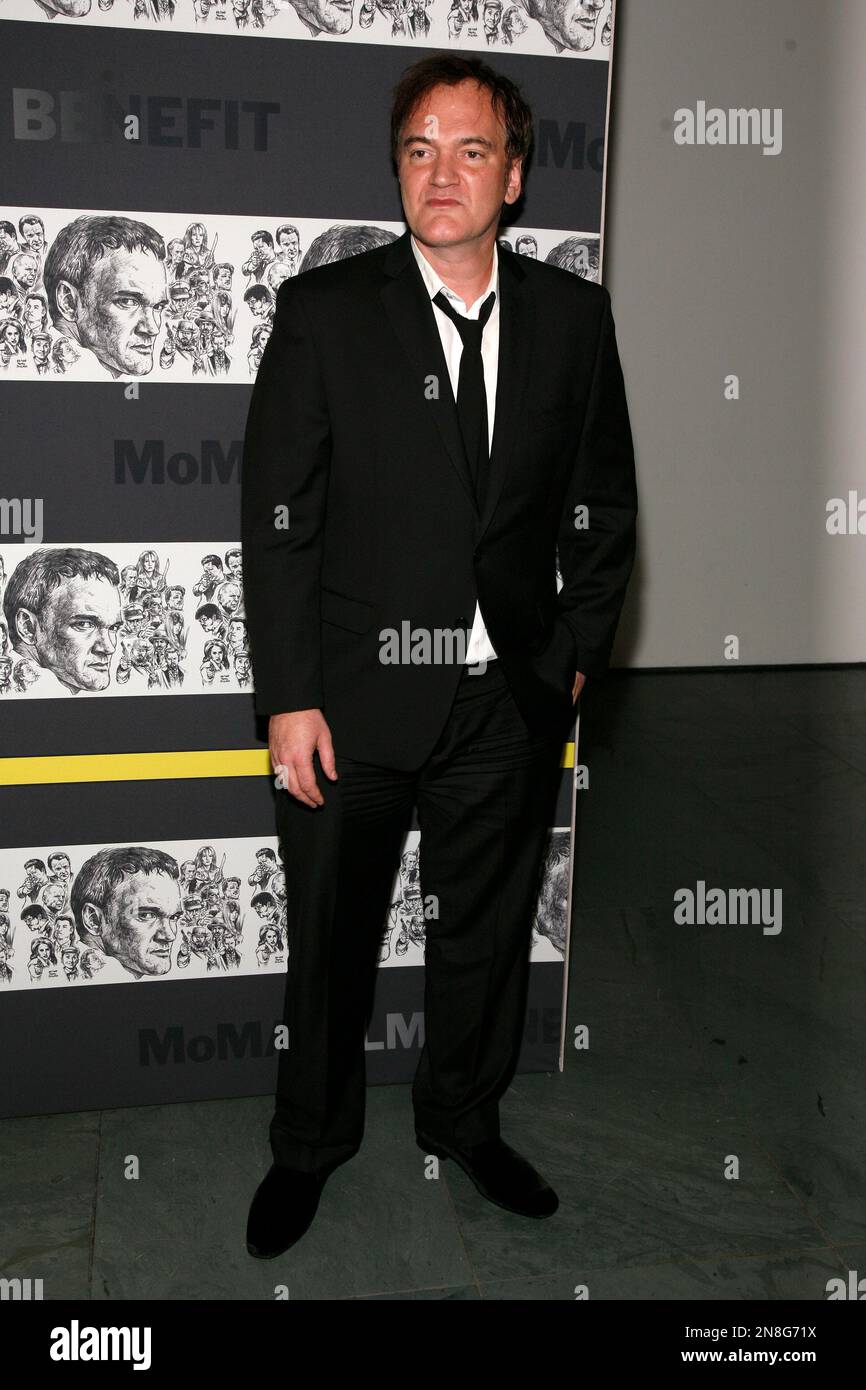 Film director Quentin Tarantino attends the Museum of Modern Art Film ...