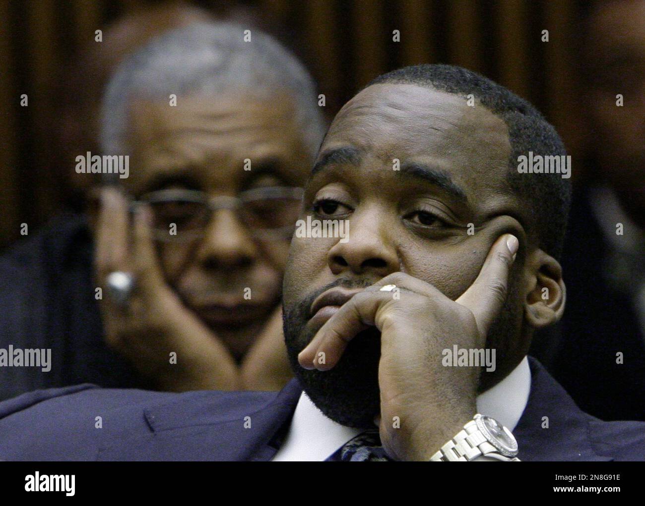 FILE - In this Oct. 28, 2008 file photo, former Detroit Mayor Kwame ...