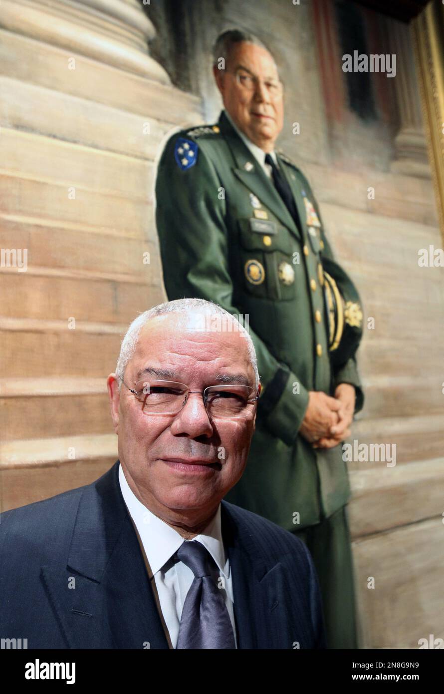 IMAGE DISTRIBUTED FOR NATIONAL PORTRAIT GALLERY - Gen. Colin Powell ...