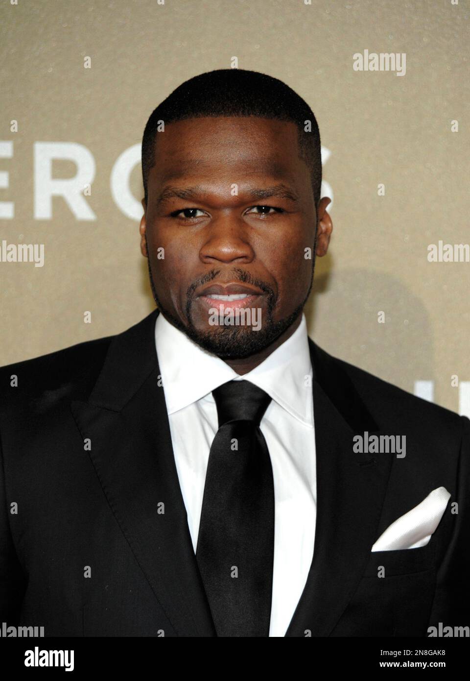 Rapper 50 Cent arrives at CNN Heroes at The Shrine Auditorium on Sunday ...