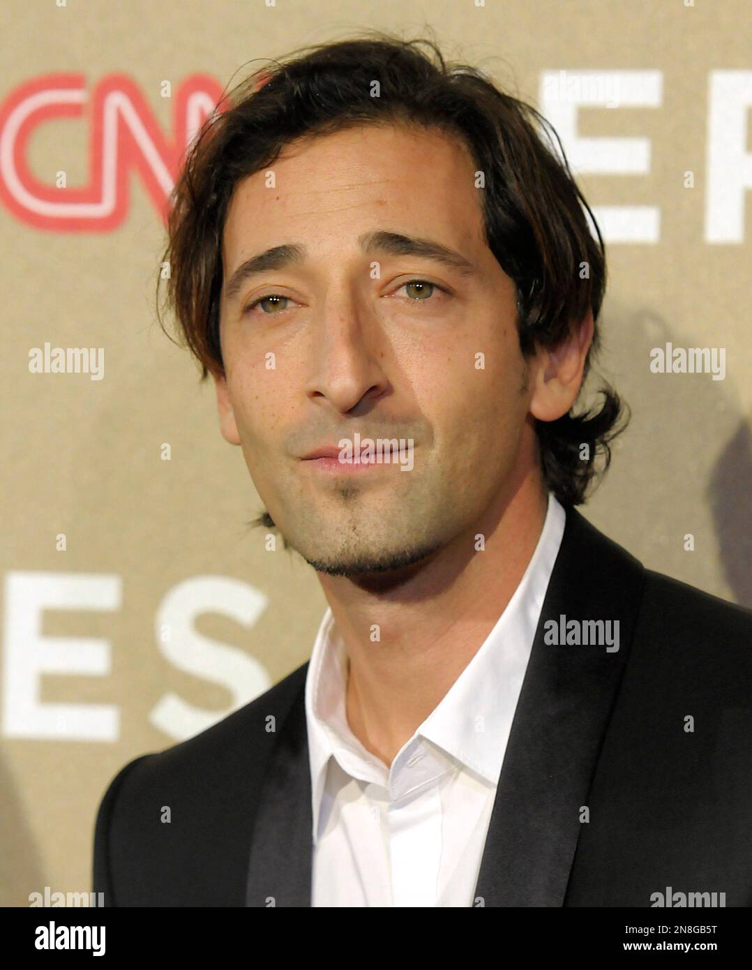 Actor Adrien Brody arrives at CNN Heroes at The Shrine Auditorium on ...