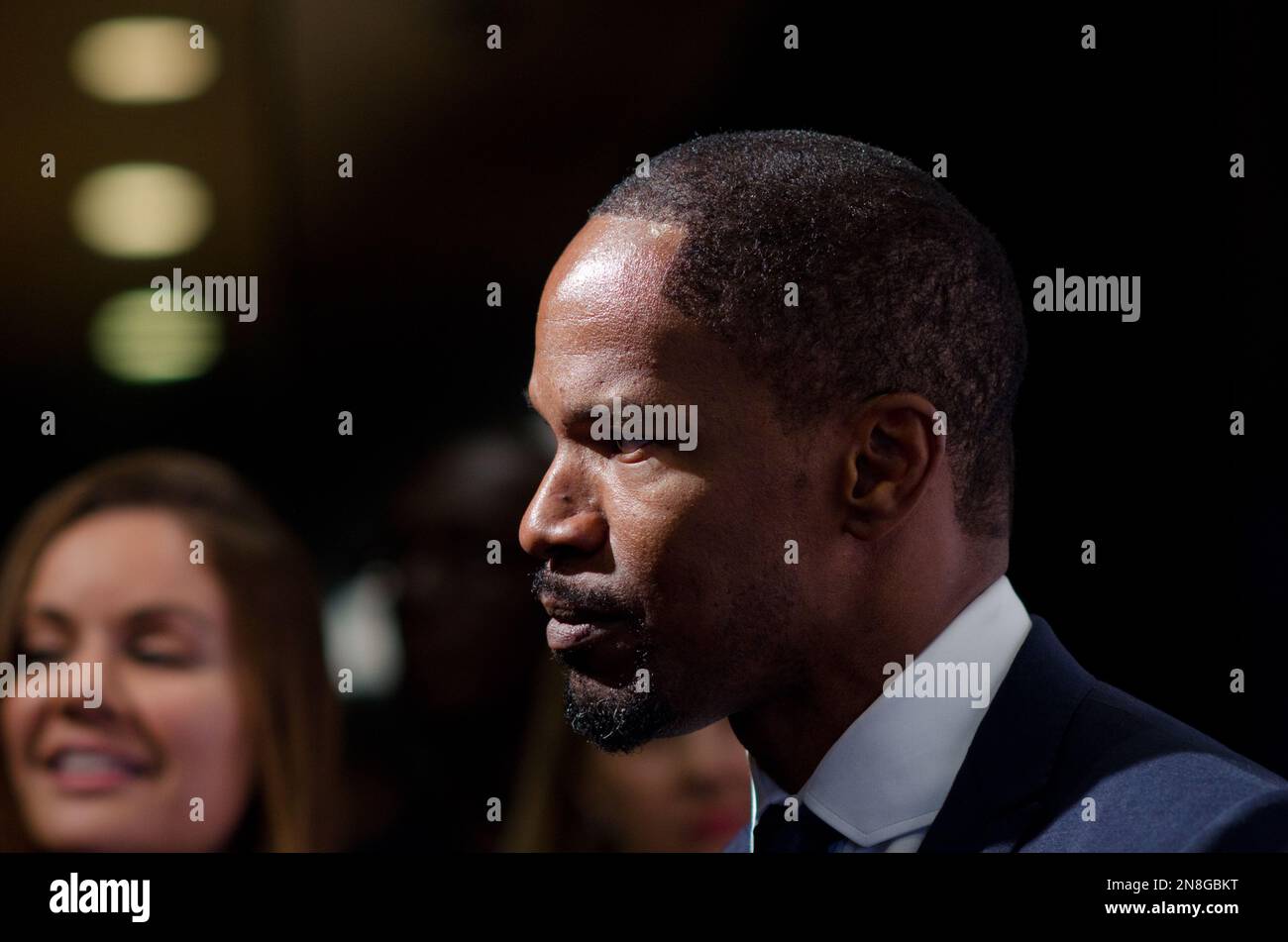 Jamie Foxx arrives at Los Angeles Confidential's 10th Anniversary event ...