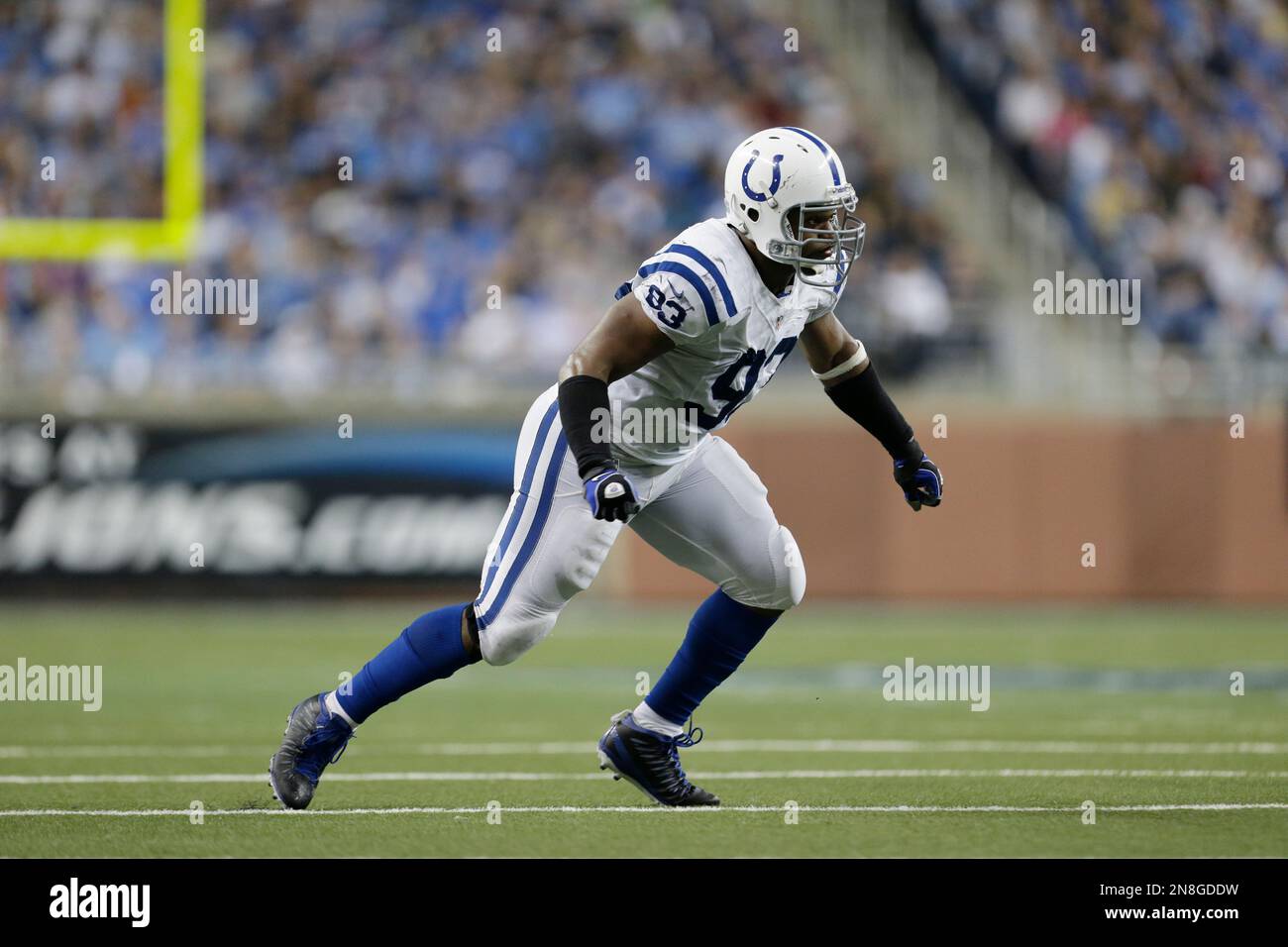 Indianapolis Colts outside linebacker Dwight Freeney (93) is seen ...