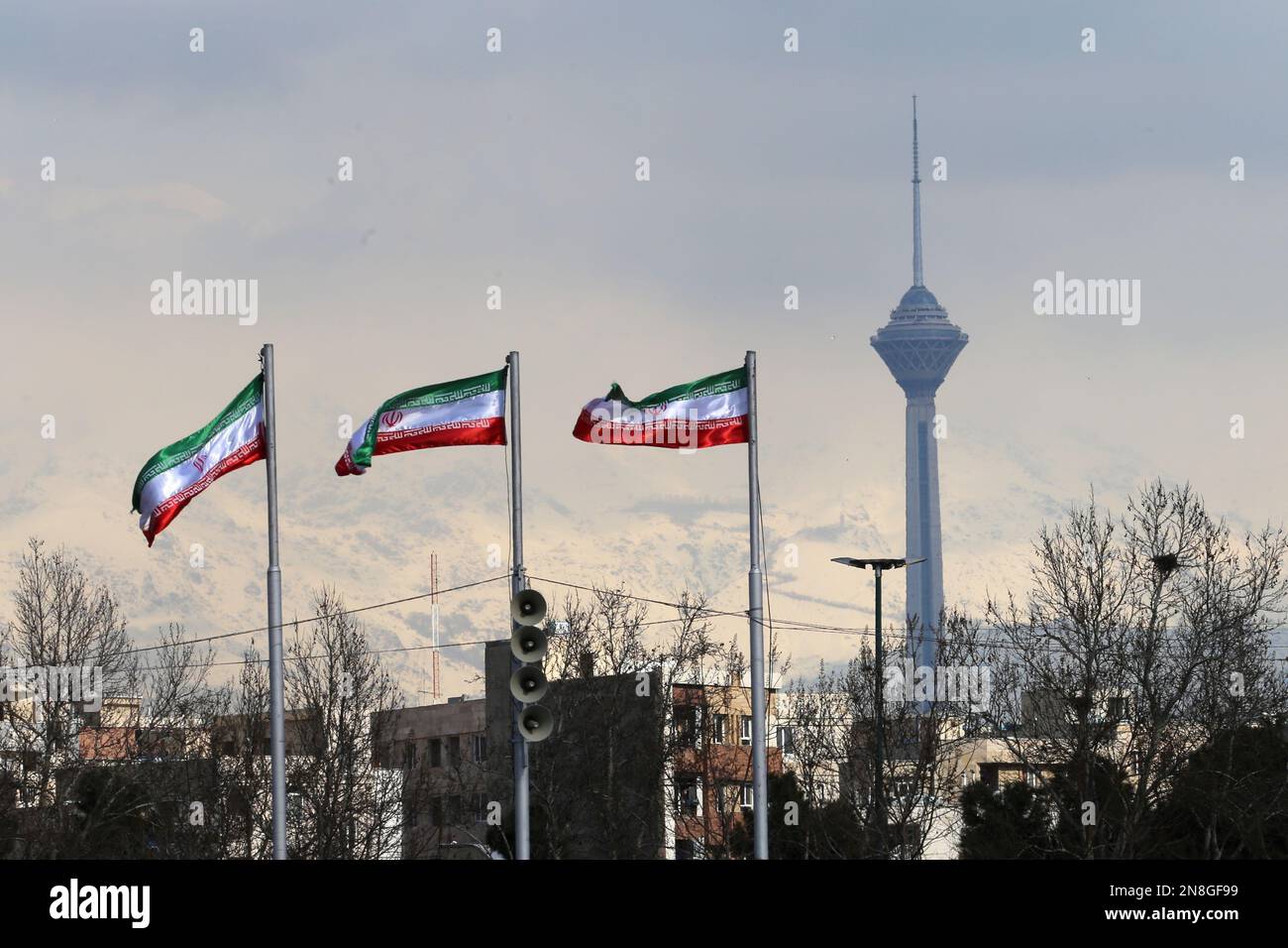 Tehran, Tehran, Iran. 11th Feb, 2023. A view of Tehran's Milad ...