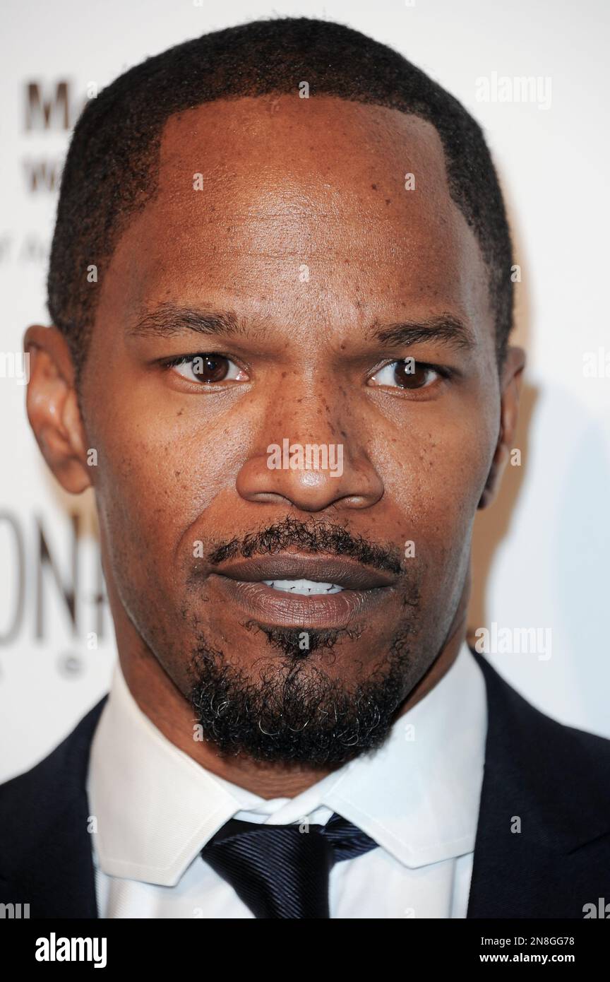 Jamie Foxx arrives at Los Angeles Confidential's 10th Anniversary event ...