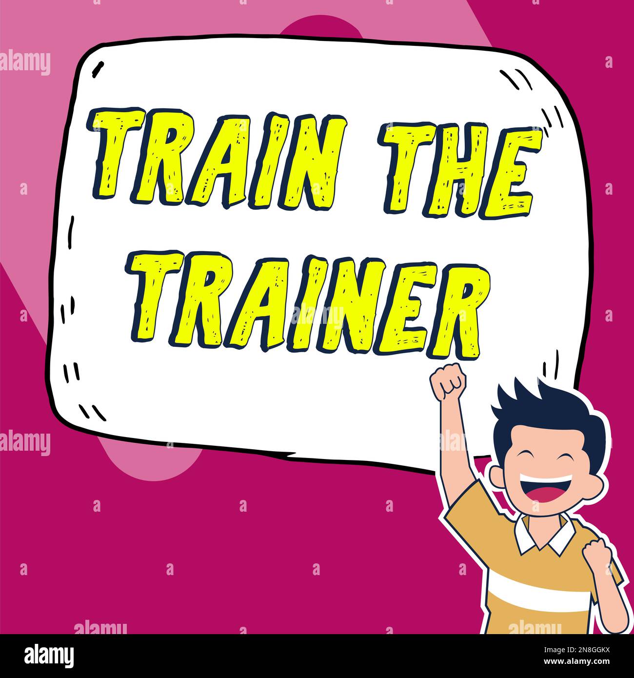 Inspiration showing sign Train The Trainer. Conceptual photo identified ...