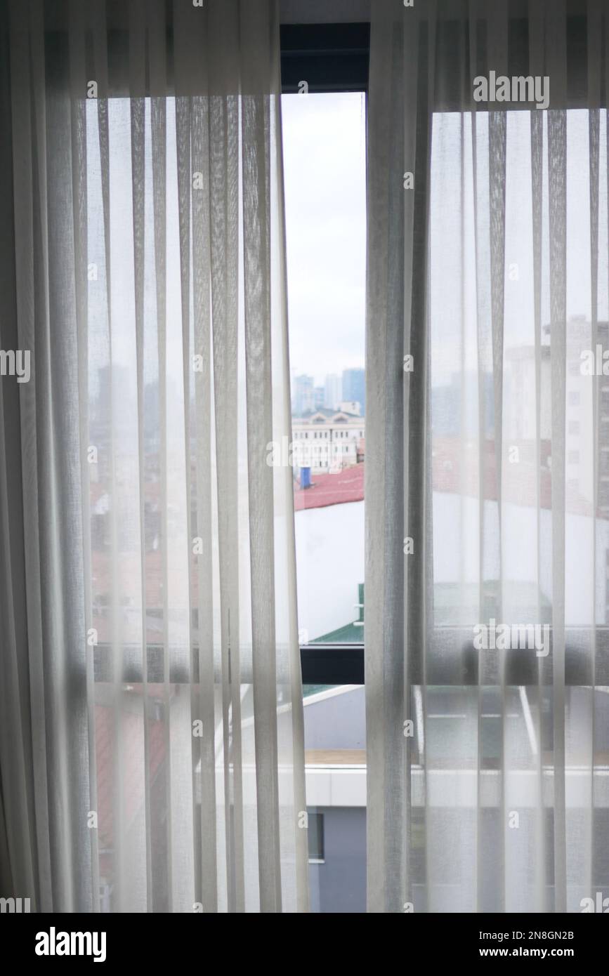 Modern building with tinted windows. Urban architecture Stock Photo - Alamy