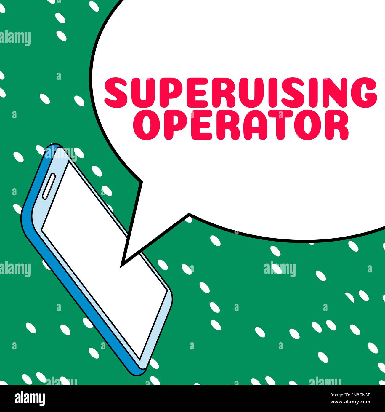 Hand writing sign Supervising Operator. Business idea monitoring and ...